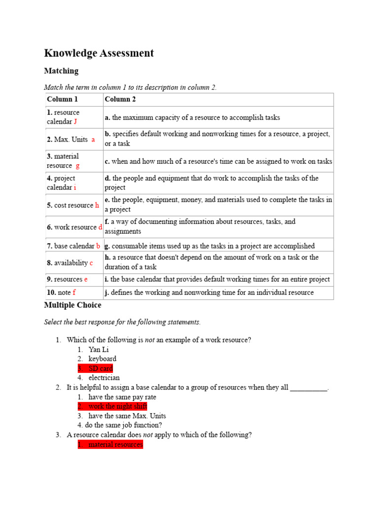 Seneca MS Project Lesson 2 Exercises | PDF | Computing