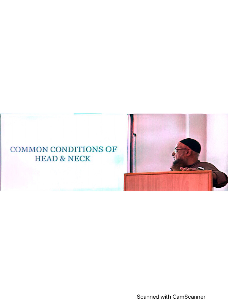 Paeds Surgery - Head and Neck Conditions | PDF