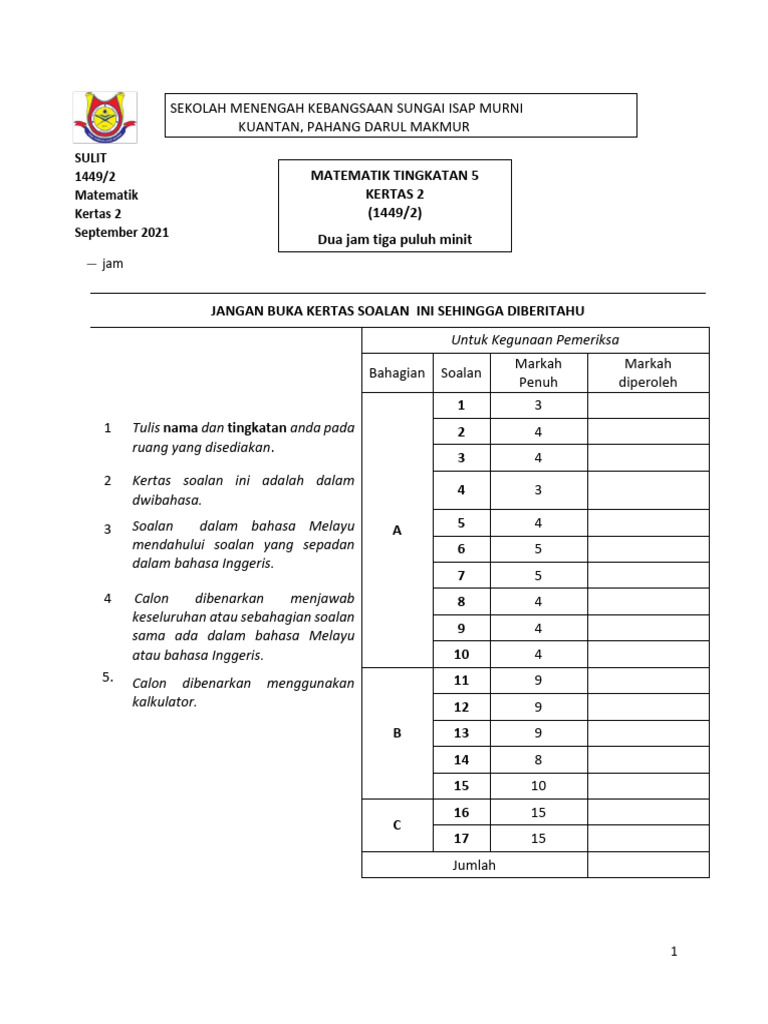 T5 - PPT Pahang MM K2 2021 | PDF