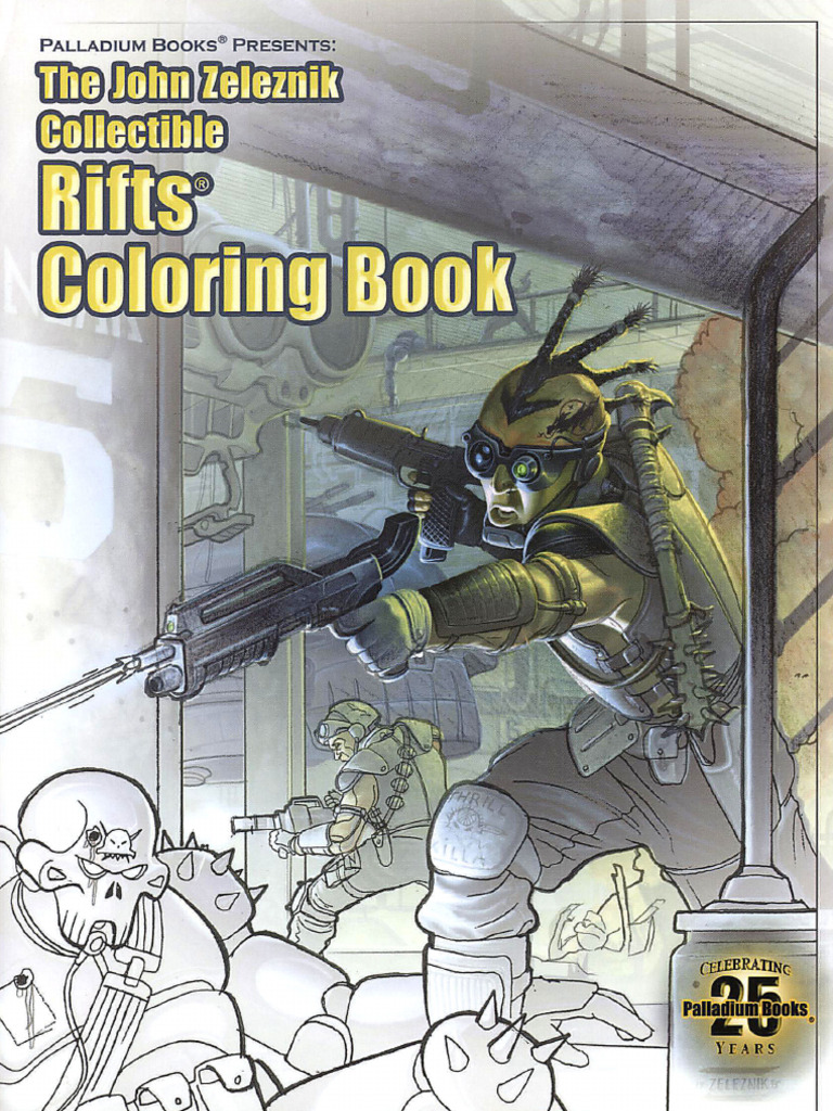 Rifts Coloring Book PAL870 | PDF