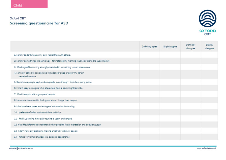 SHORT-ASD-FORM | PDF