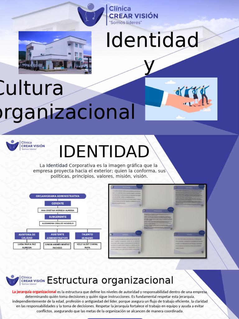 IDENTIDAD Y CULTURA ORGANIZACIONAL | PDF