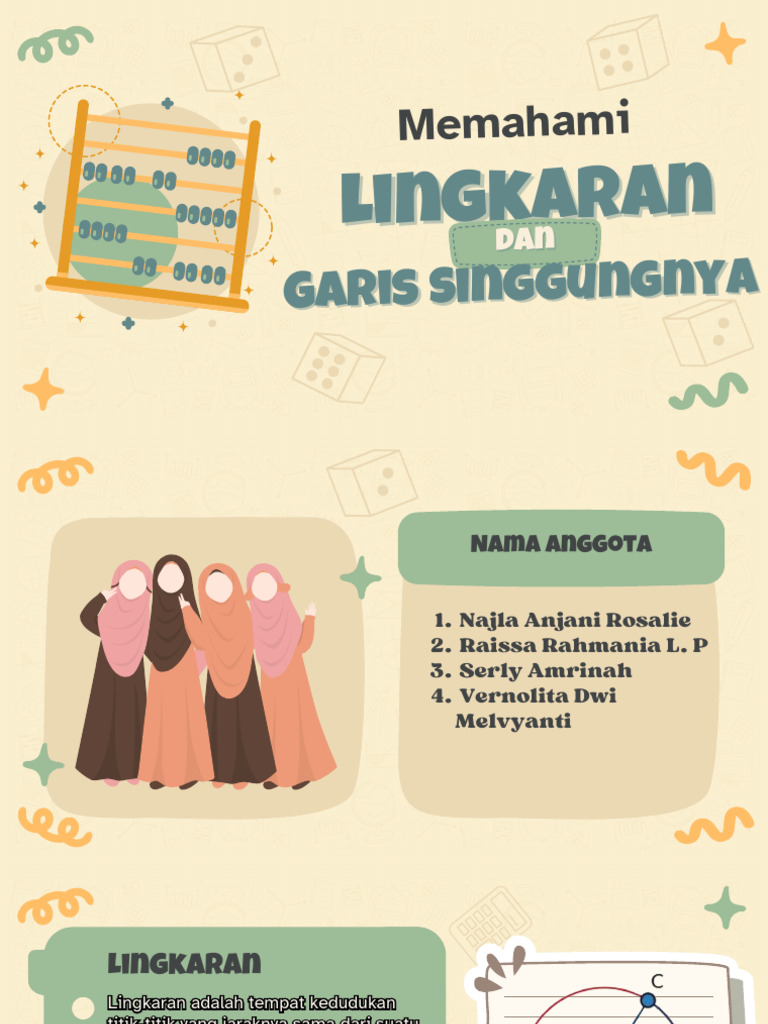 Presentasi Lingkaran Sma/k Kelas 11 | PDF