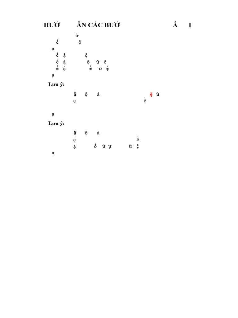 Huong Dan Làm Bai On Tong Hop | PDF