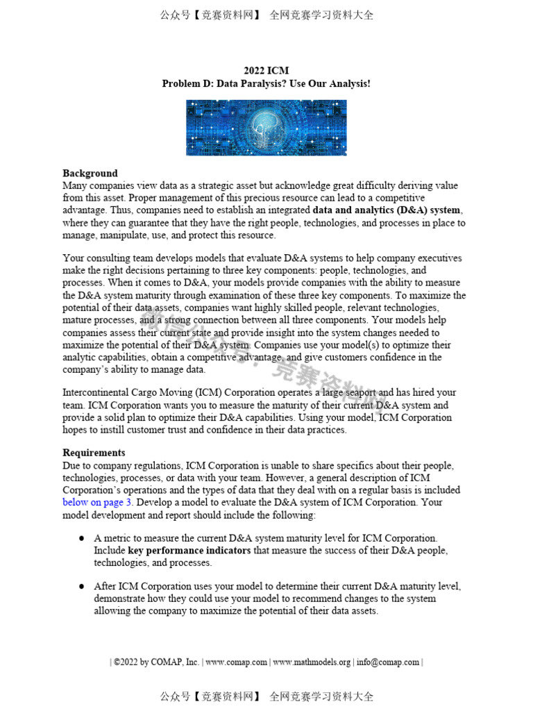 2022_ICM_Problem_D | PDF | Analytics | Cargo