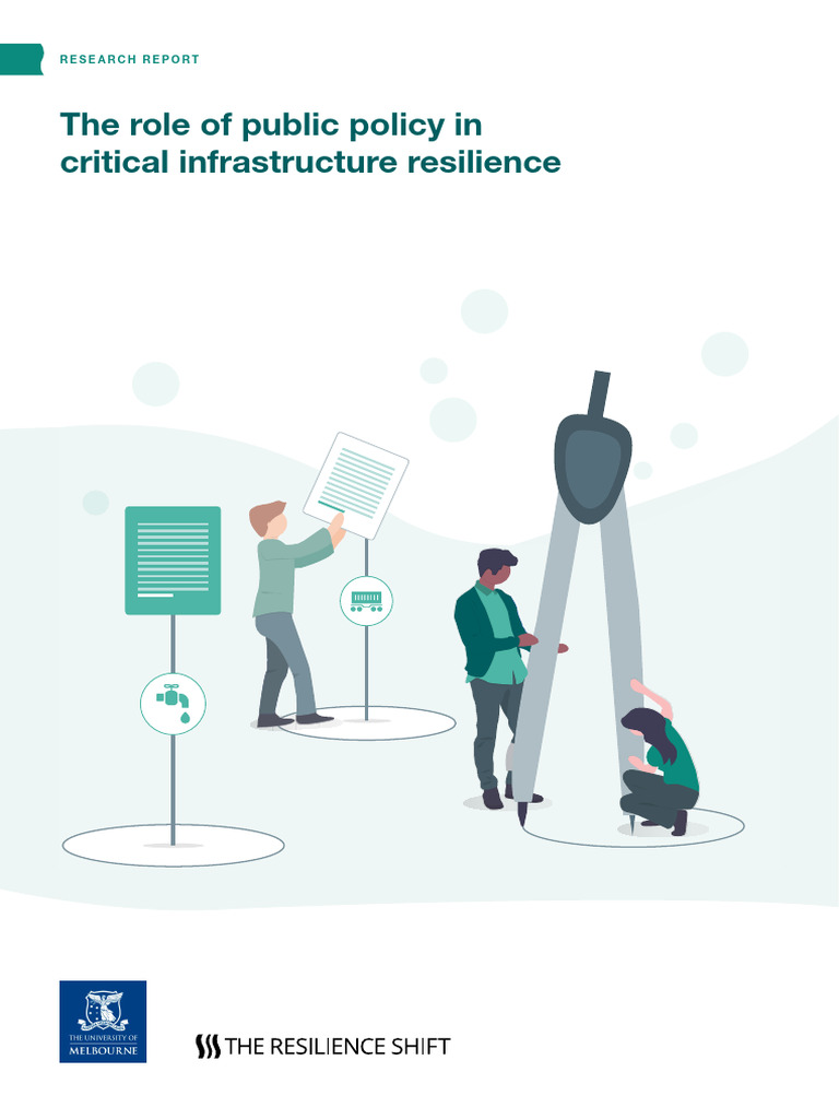 Public Policy for Infrastructure Resilience | PDF | Policy | Infrastructure