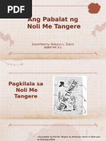 Simbolismo Sa Pabalat NG Noli Me Tangere | PDF