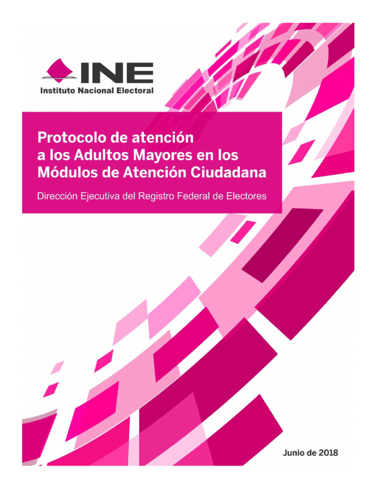 Protocolo de Atención a Adultos Mayores | PDF | Vejez | Invalidez