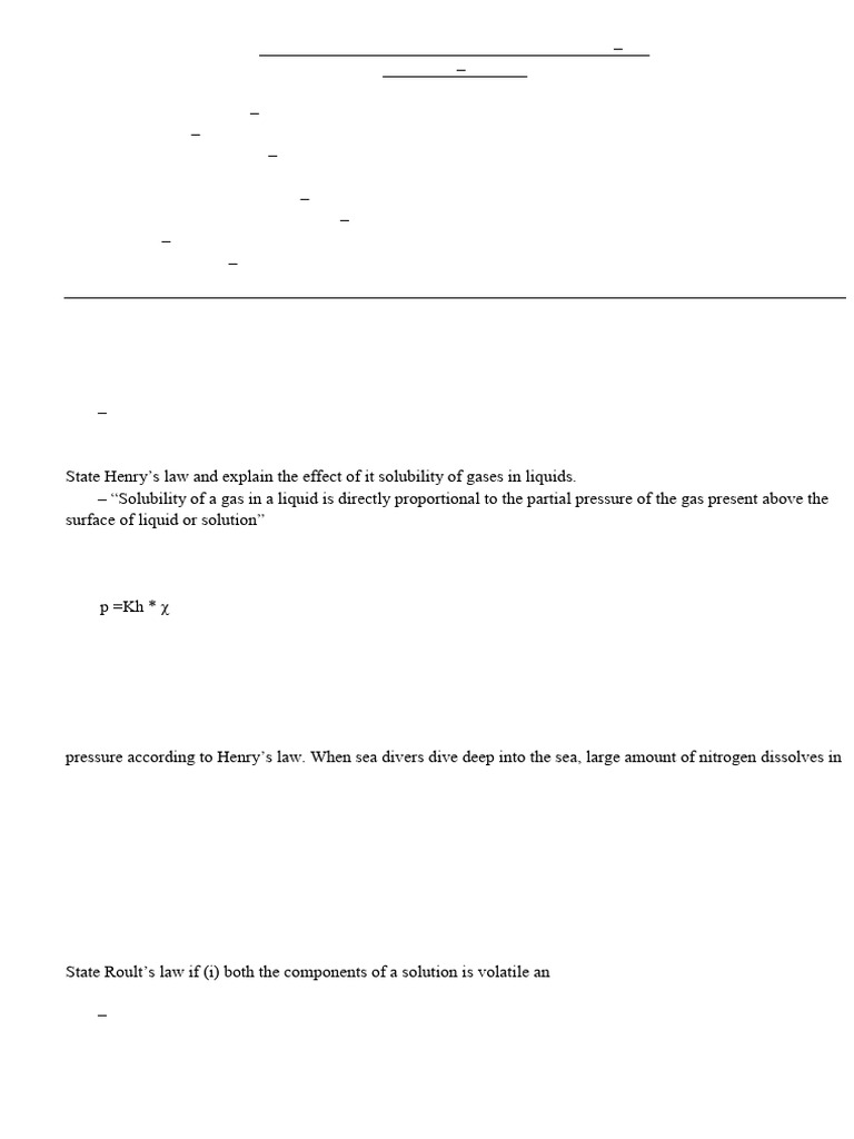 Capsule (Chemistry Class XII) | PDF | Amine | Solubility
