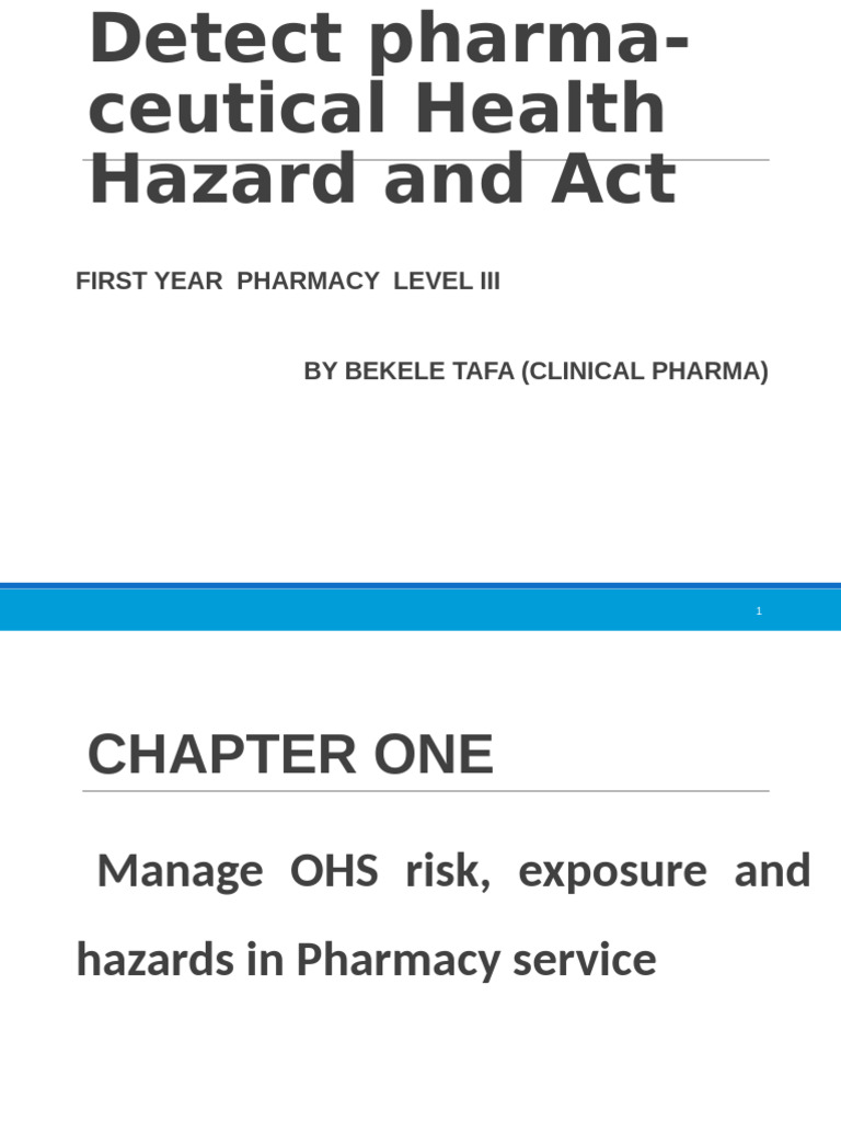 Hazard | PDF | Occupational Safety And Health | Personal Protective Equipment