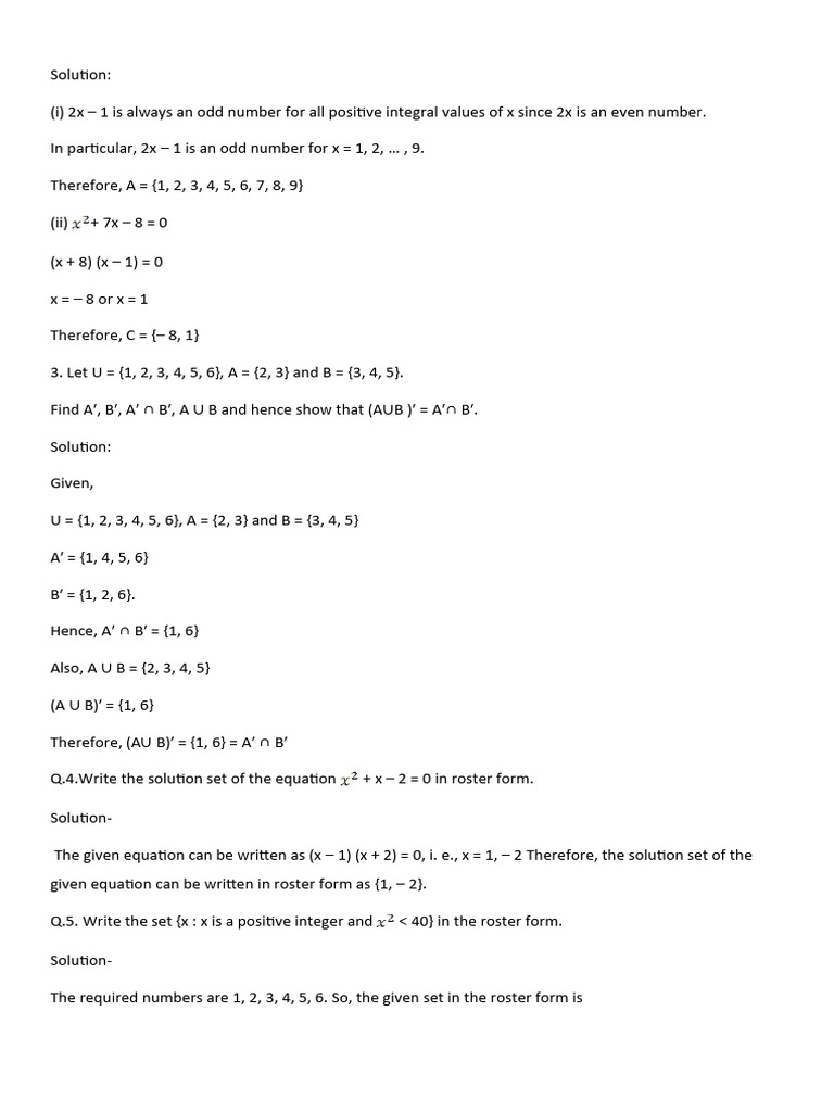 Class Xi Maths Support Material (KVS) 2024-25) - 15 | PDF