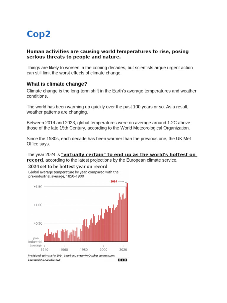 Climate Updated Collection | PDF | Climate Change | Fossil Fuels