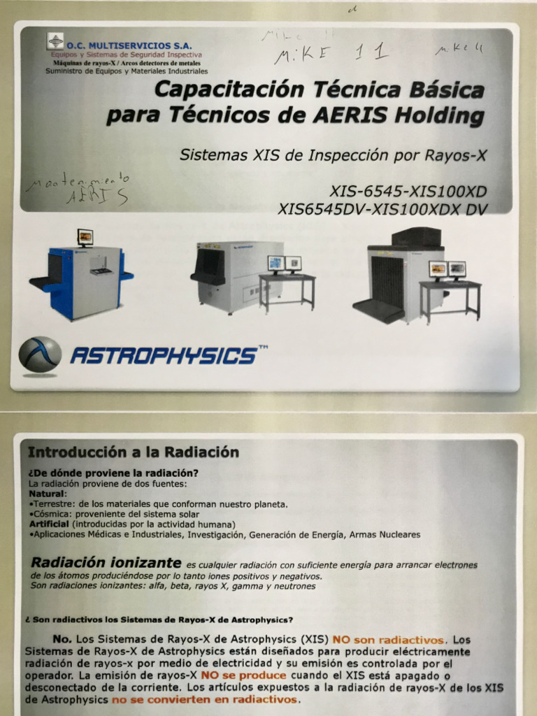 Manual Rayos X-1 | PDF