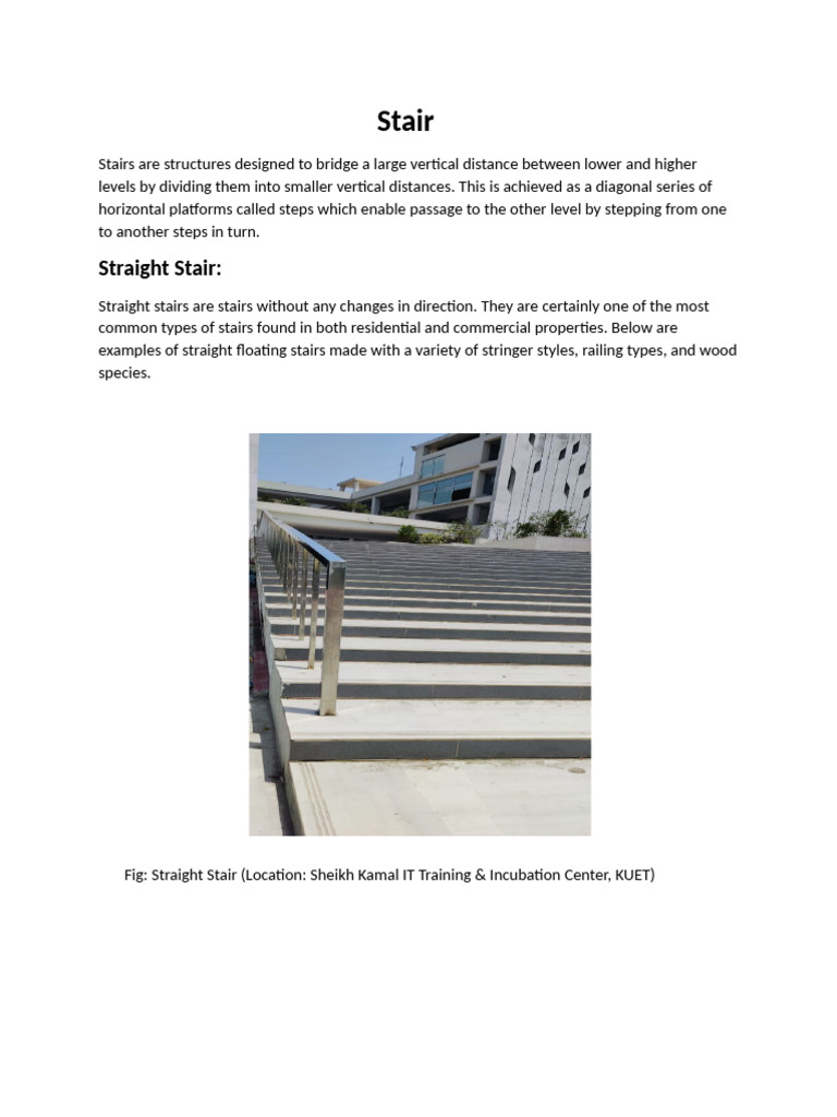 Stair and Roof | PDF