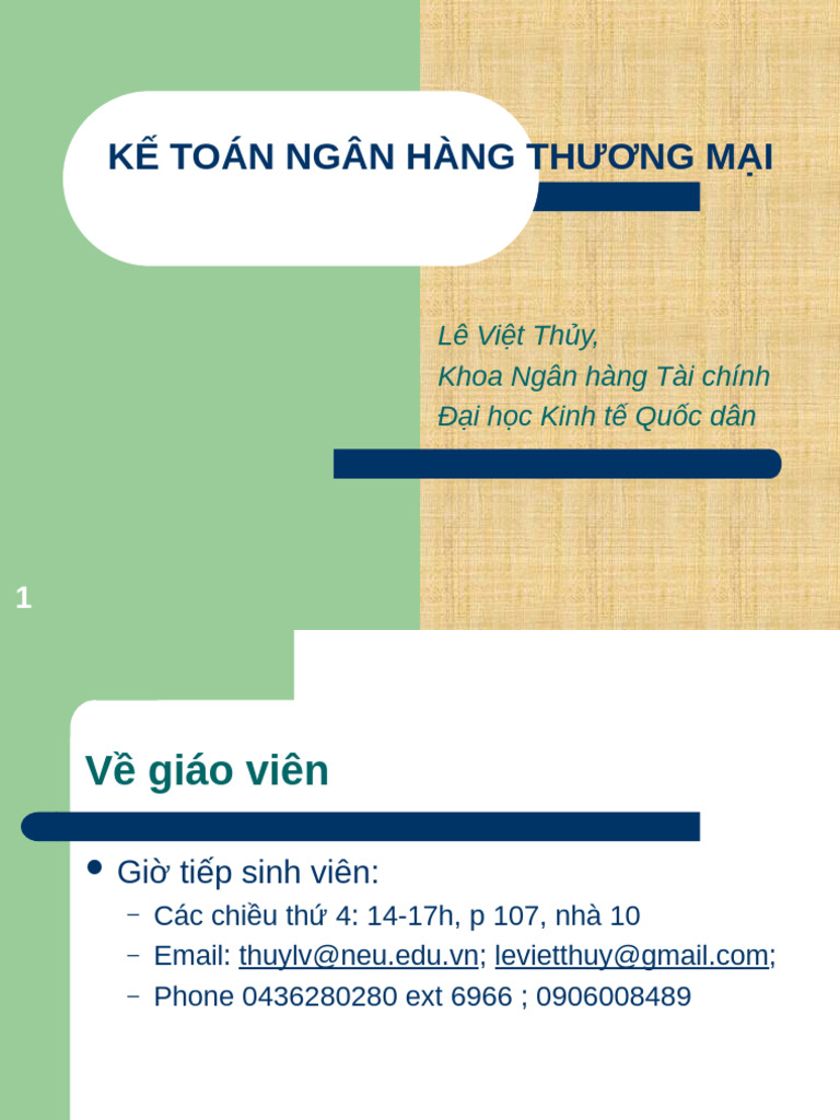 KTNH-chuong 1-Tong Quan-Revised | PDF