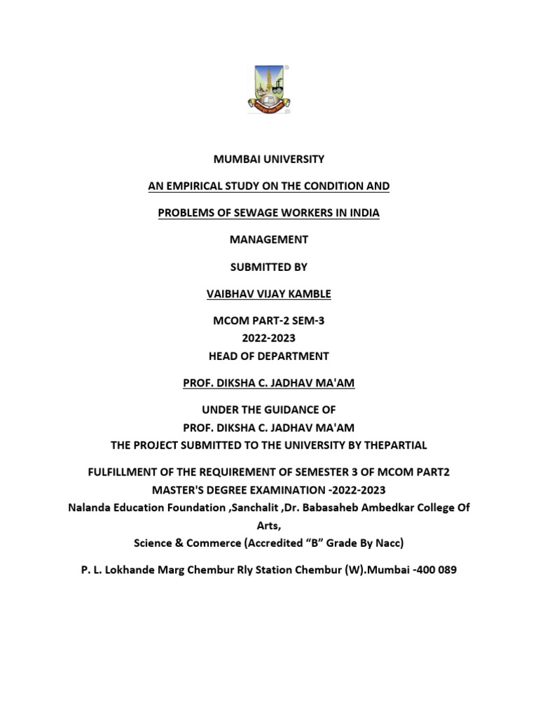 Blackbook College Project | PDF