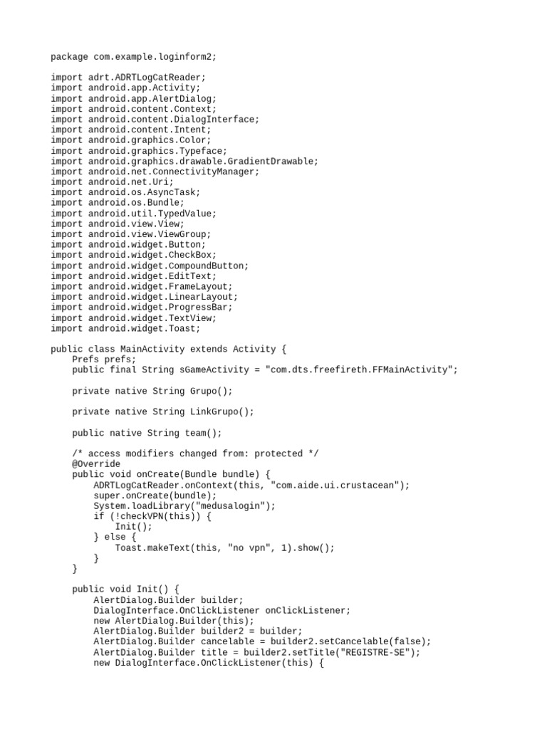 main | PDF | Android (Operating System) | Software