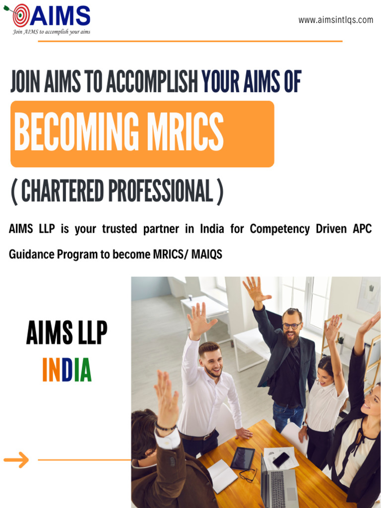 MRICS Certification Guidance in India | PDF