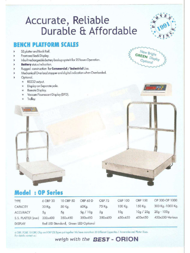 Bench Platform | PDF