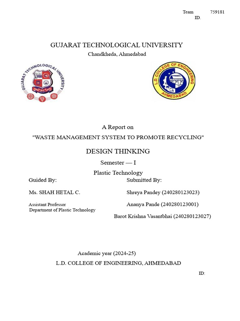 DT_REPORT_SP | PDF | Recycling | Sustainability
