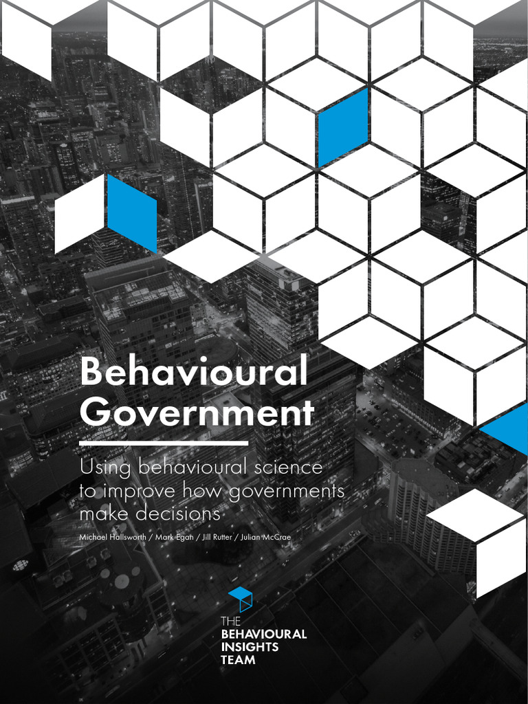 BIT Behavioural Government Report 2018 | PDF | Policy | Bias