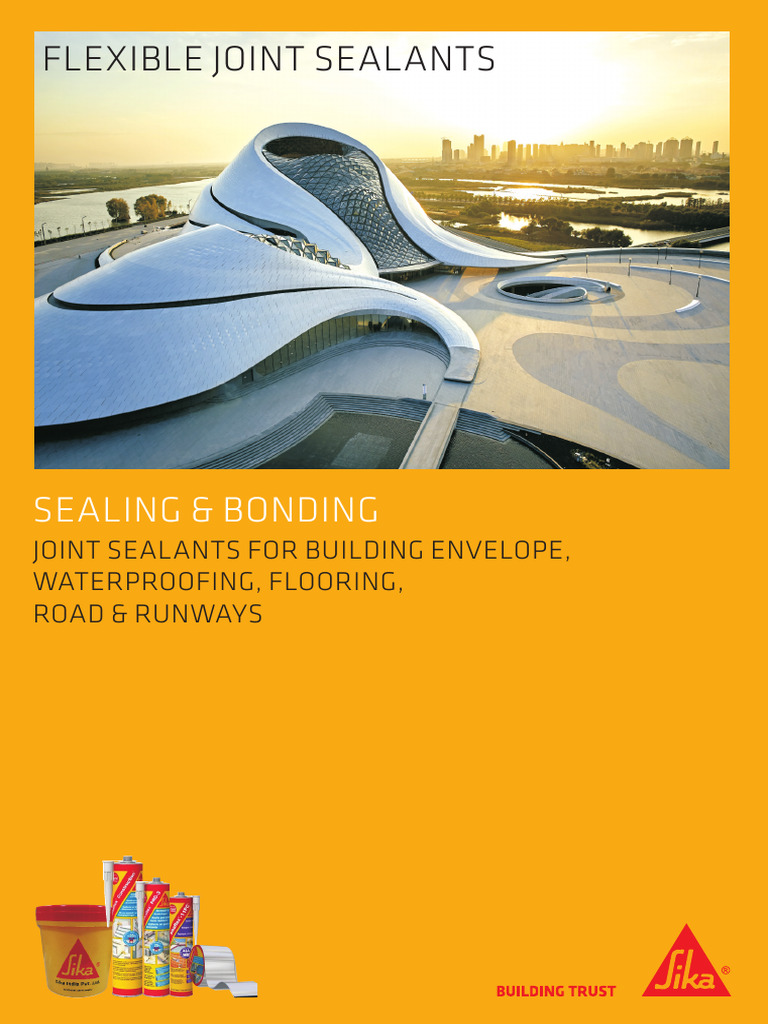 Sealing & Bonding | PDF | Concrete | Silicone