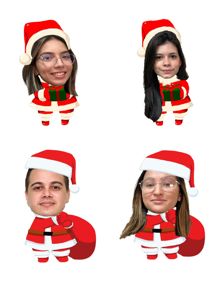 Cópia de Decoração Natal - Bonecos | PDF