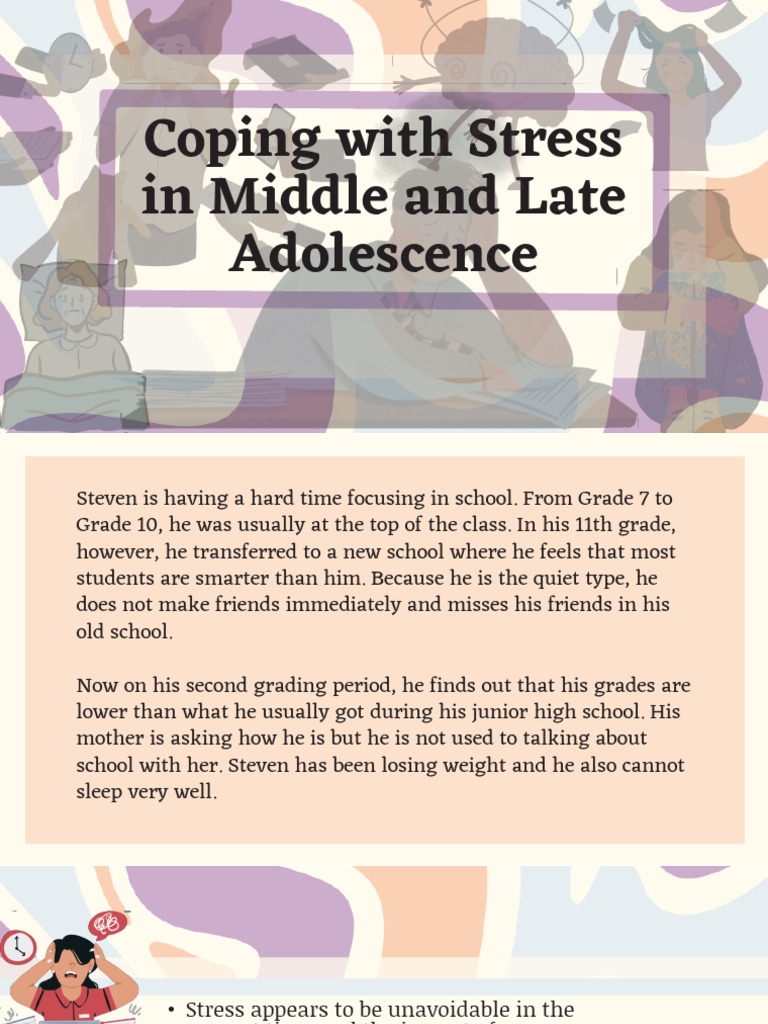 Managing Stress in Adolescents | PDF | Stress (Biology) | Stress Management