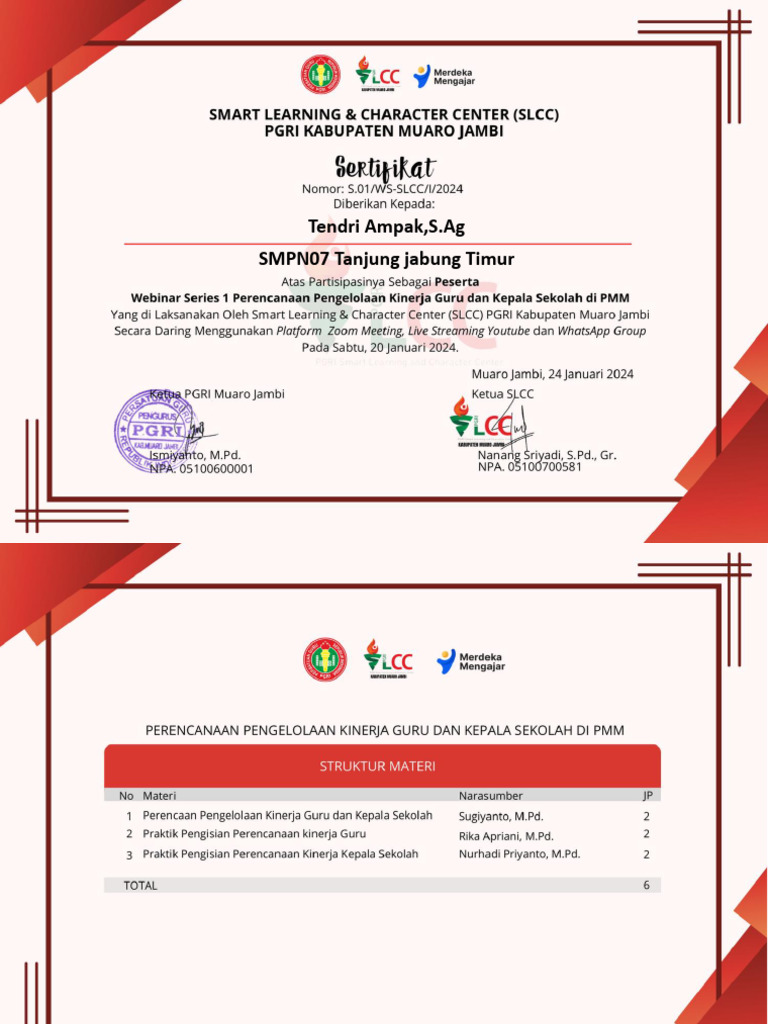 Tendri Ampak,S.Ag | PDF
