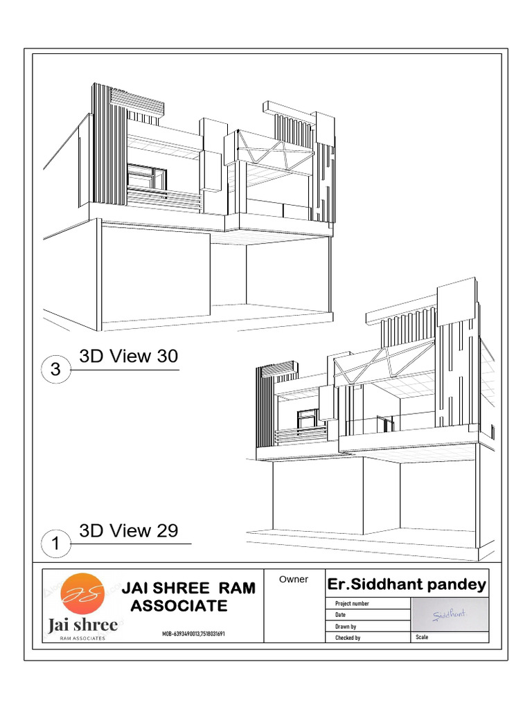 3D View Project Details and Contacts | PDF