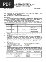 cbse zonal and cluster level competition circular | PDF | Sports