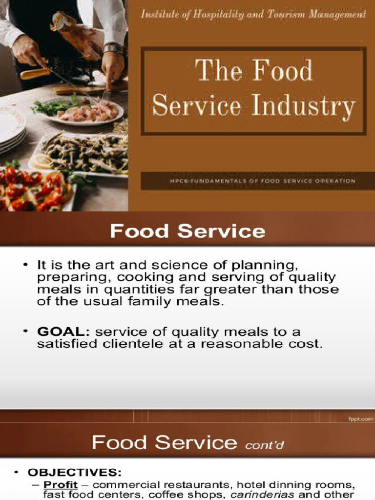 LESSON-1-HISTORY-OF-THE-FOOD-SERVICE-INDUSTRY | PDF