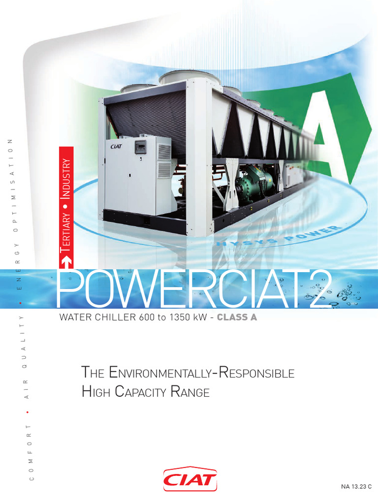 Ciat Powerciat2 LX 3000x STD Brochure | PDF | Pump | Mechanical Engineering