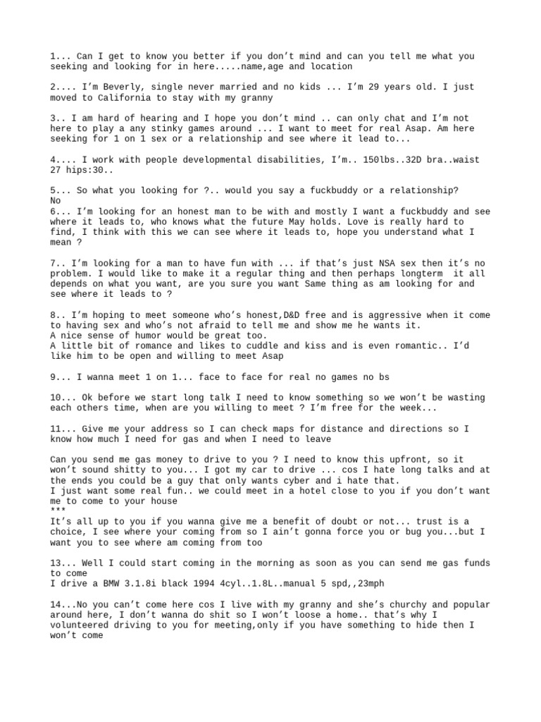 Hook Up Format 3222 | PDF