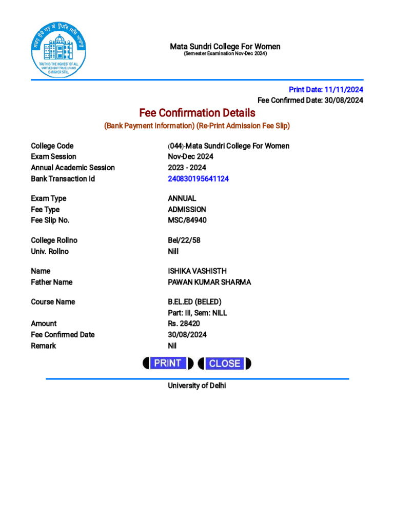 ishu print slip | PDF