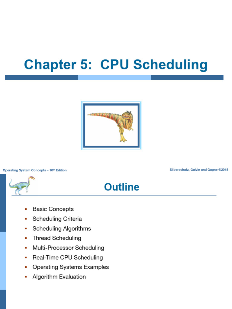 ch5.pptx | PDF | Scheduling (Computing) | Operating System
