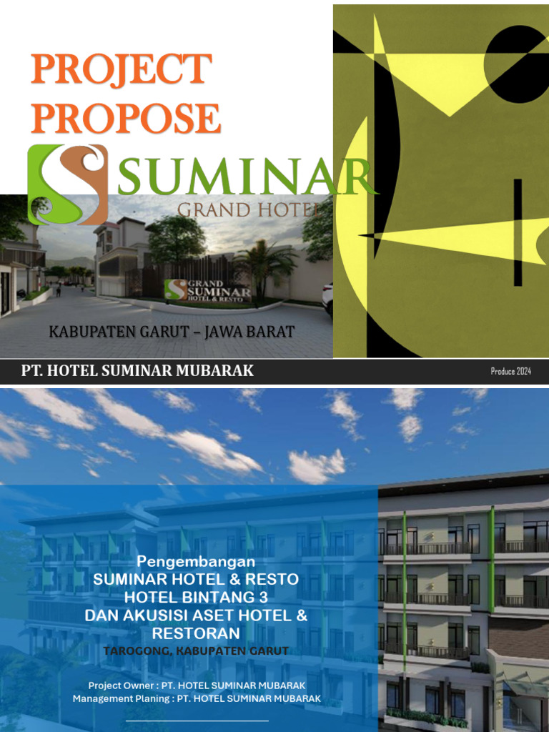 Proposal Project Pengembangan Grand Suminar Hotel PT HSM - 4 | PDF