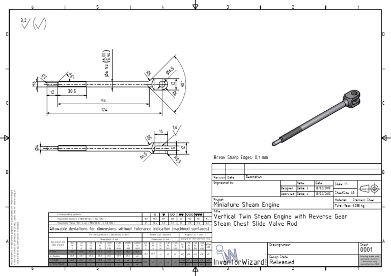Valve Slide Rod | PDF | Mechanical Engineering
