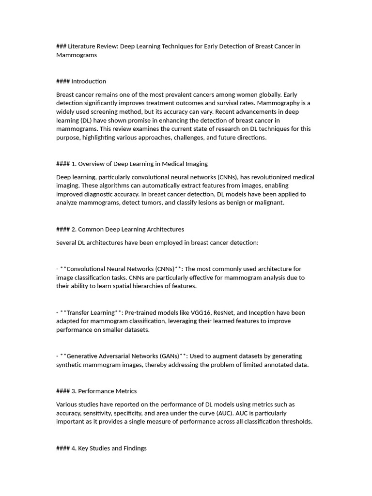cancer | PDF | Mammography | Deep Learning cancer | PDF | Mammography | Deep Learning