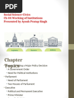 Class 9 Civics Chapter 4 Notes | PDF | Government Of India | Speaker ...