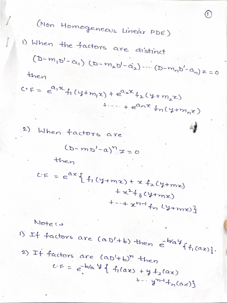 Maths Unit 1 Notes Pdf