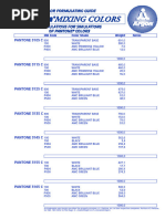 3M 3630 Translucent Vinyl Color Chart | PDF | Red | Blue