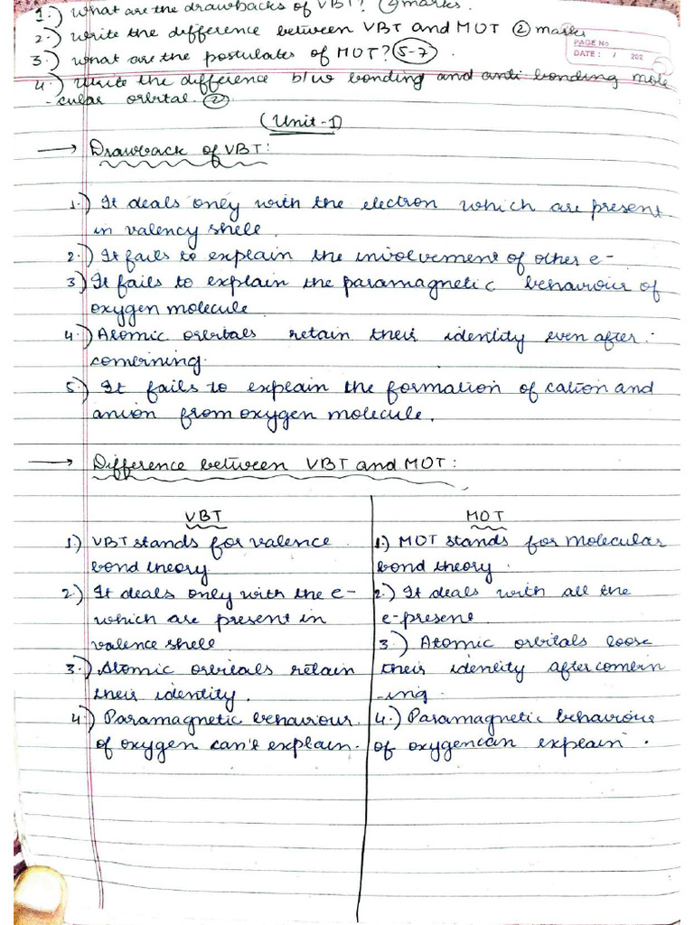 Chemistry Unit 1 | PDF