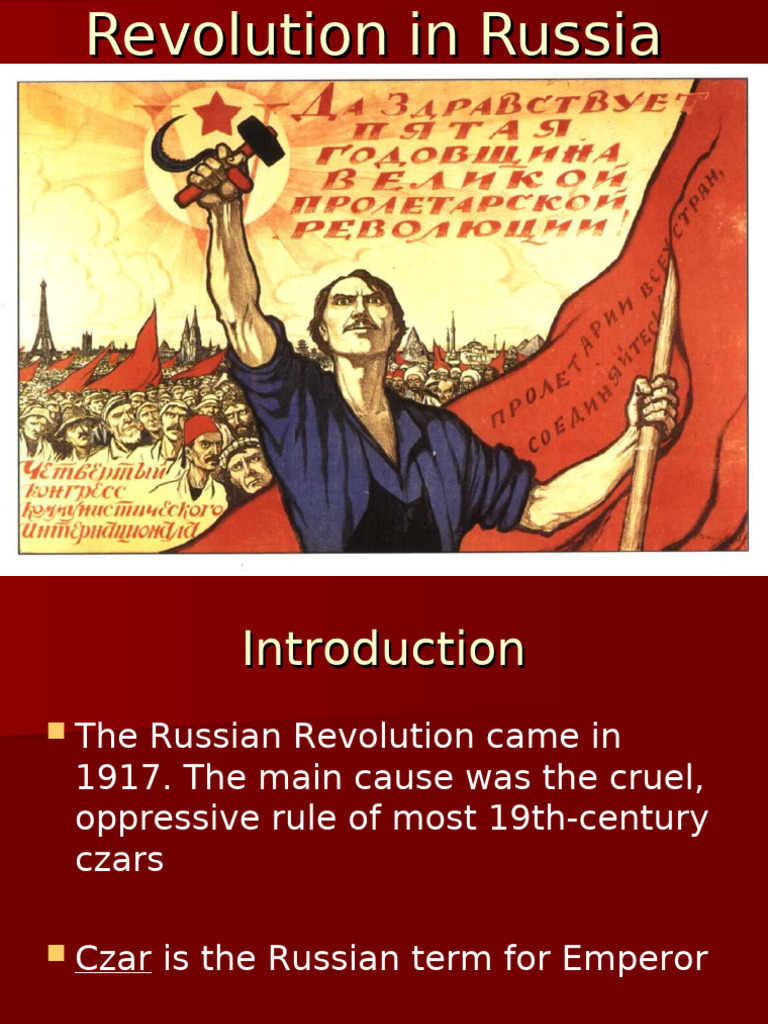 Revolutions in Russia | PDF | Vladimir Lenin | Nicholas Ii Of Russia