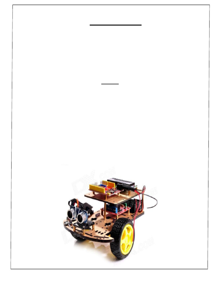 Robot Suiveur de Ligne Autonome 2021 | PDF | Robot | Robotique