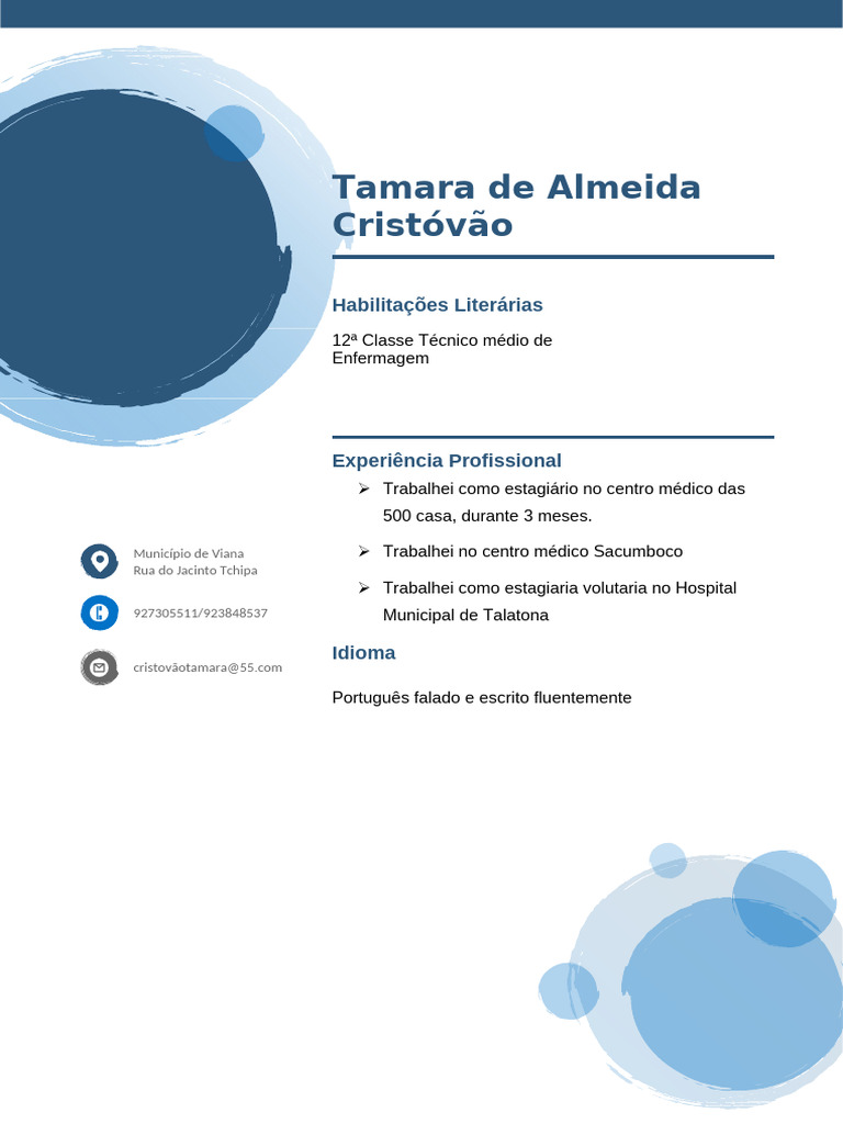 Curriculo Tamara | PDF
