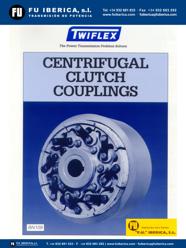 Embrague Centrifugo Tipo C Fu Twiflex | PDF