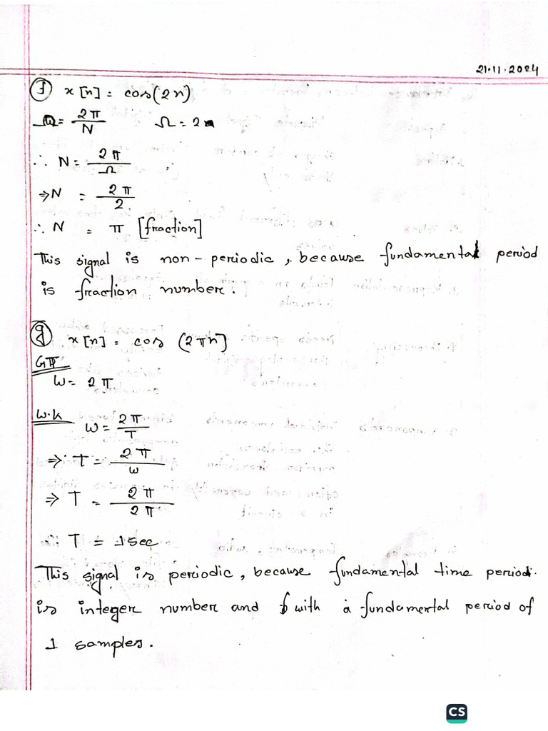 Signals & Systems | PDF
