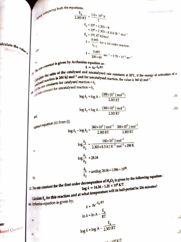 Chem notes3 | PDF | Physical Sciences | Chemical Reaction Engineering