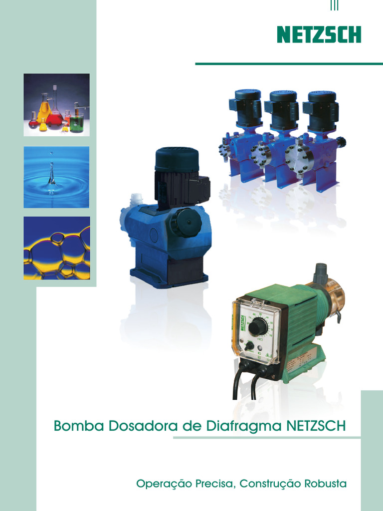 NdB 641 Bomba Dosadora de Diafragma | PDF | Bomba | Válvula